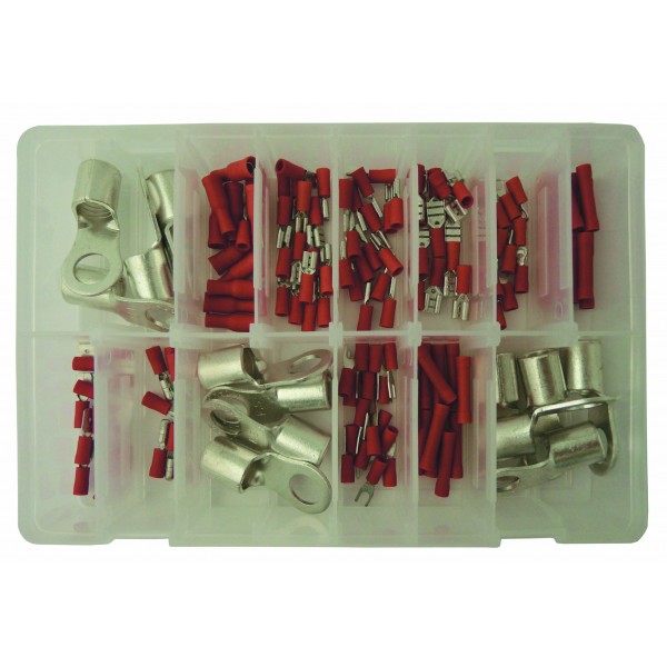 Assorted Insulated Terminals - Red - Autogem