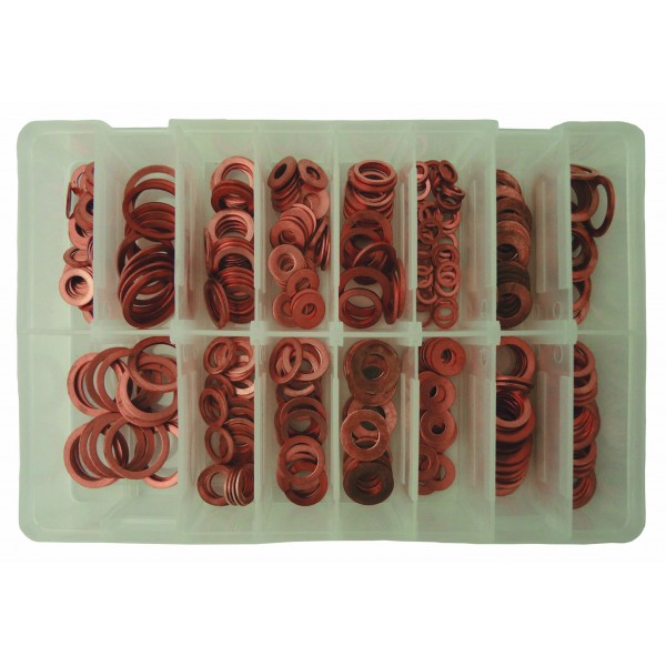 Assorted Copper Washers - Imperial - Autogem