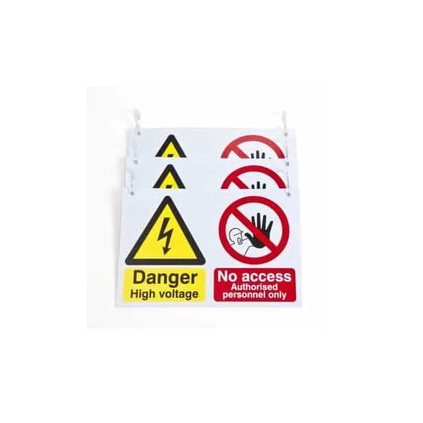 EV & Hybrid Warning Signs (x3) - Autogem