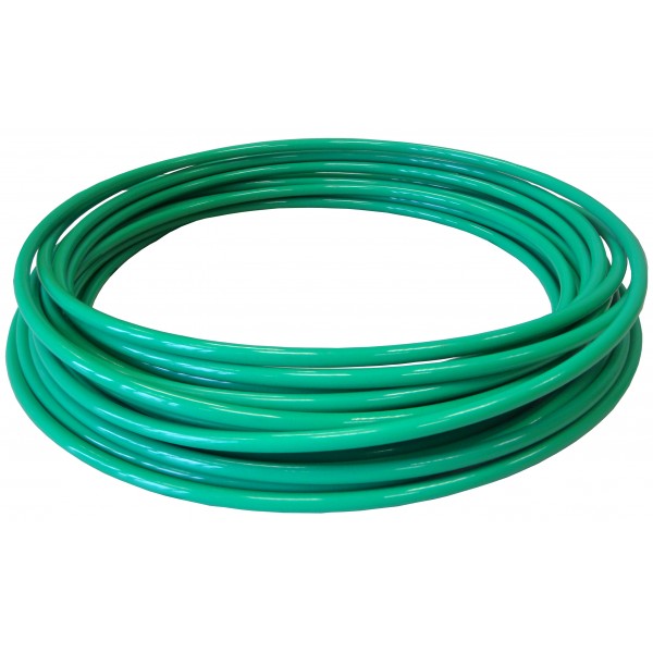 Semi Rigid Nylon Tubing - 6.00mm OD - Green - Autogem